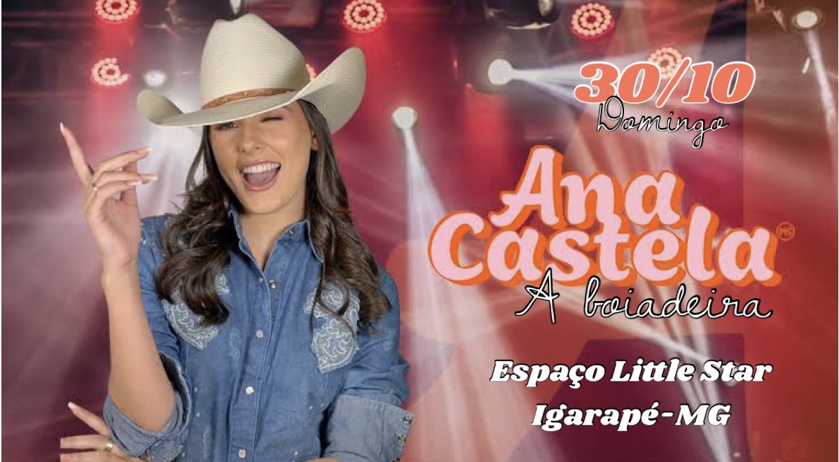 Show Ana Castela em Igarapé - Evento ON