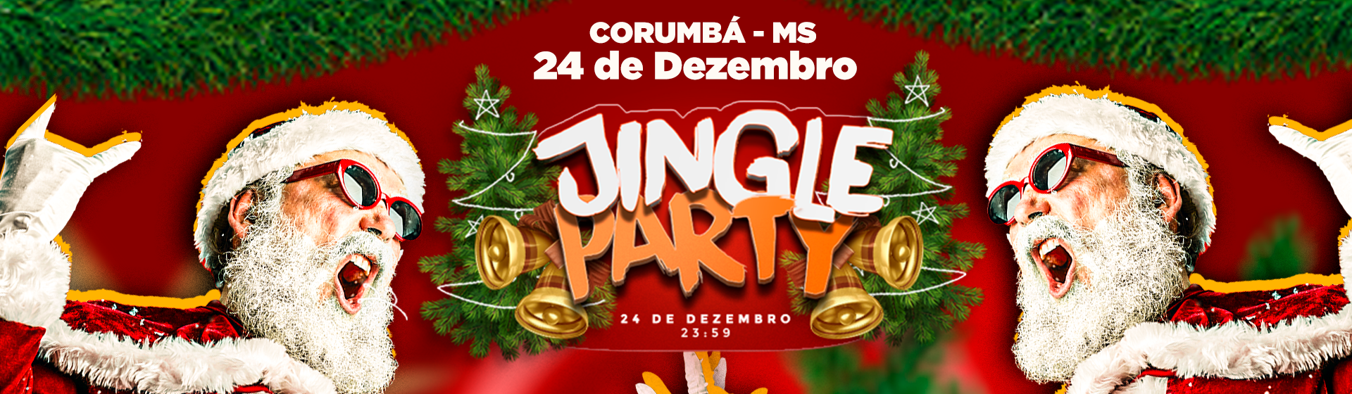 Jingle Party 2k22 em Corumbá - Evento ON